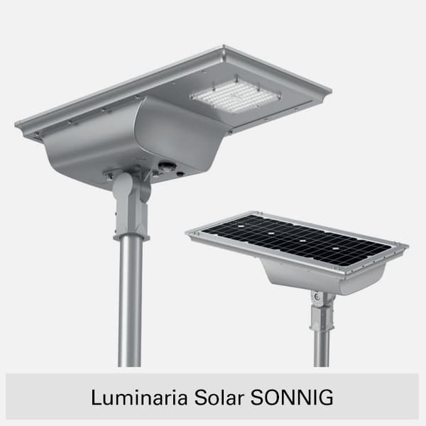 · Alumbrado solar · Luminaria solar exterior · CELER